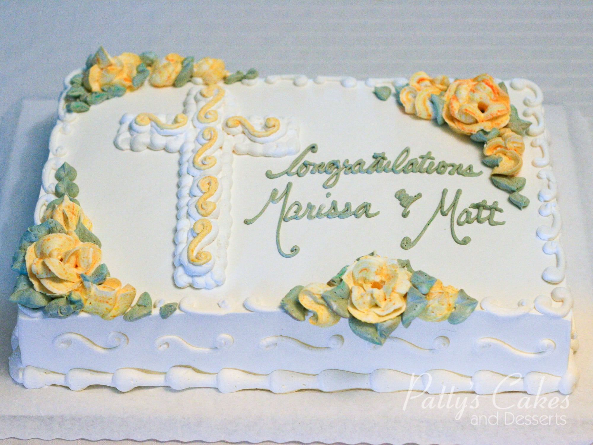 Photo of a church celebration cake - Patty's Cakes and Desserts