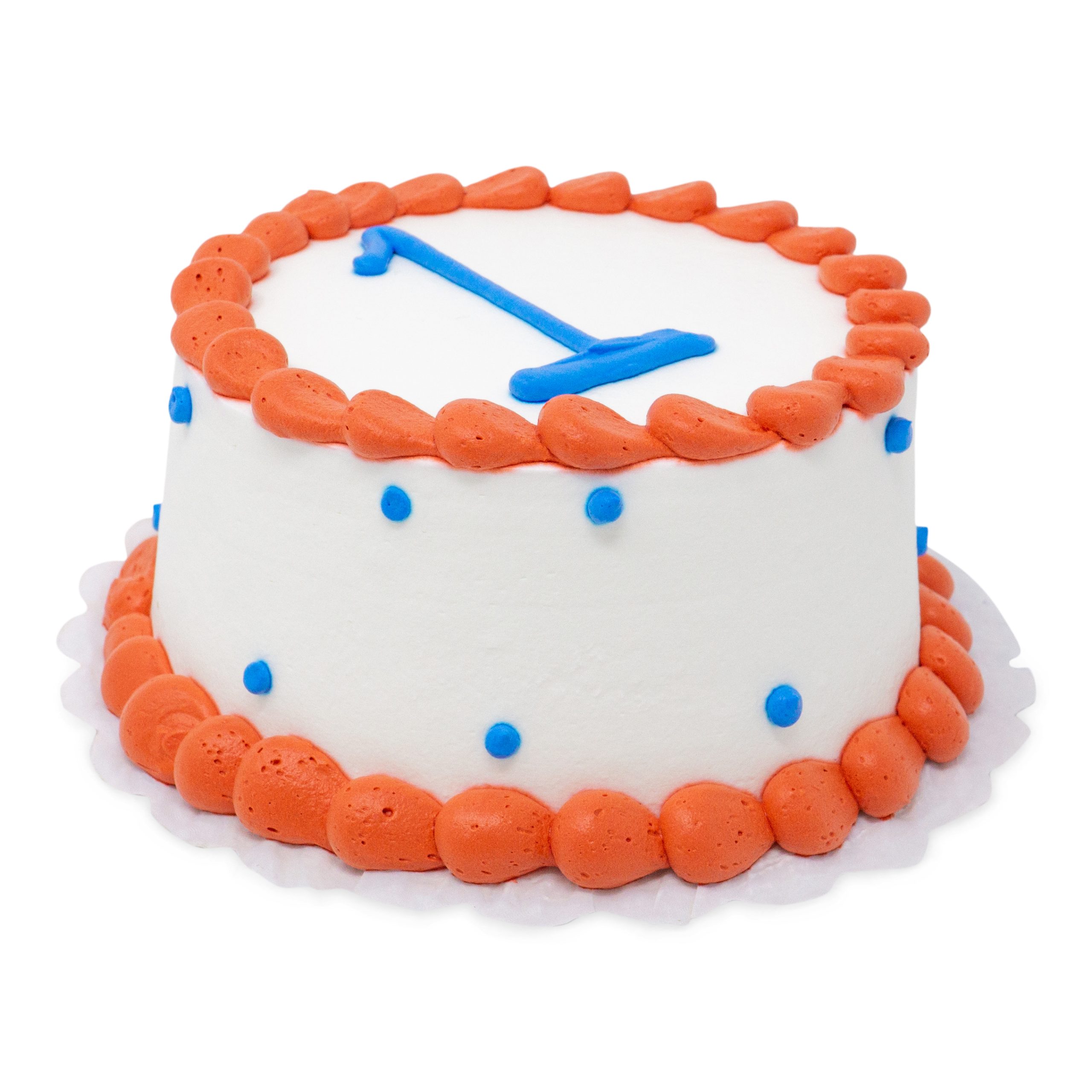 Photo of a smash cake red blue scaled - Patty's Cakes and Desserts